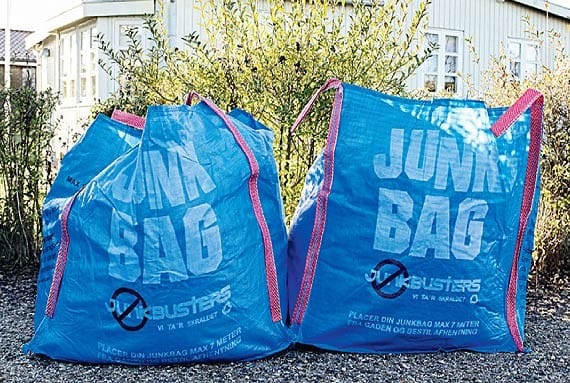 Junkbag Small 160l Max 250kg Sort Syning