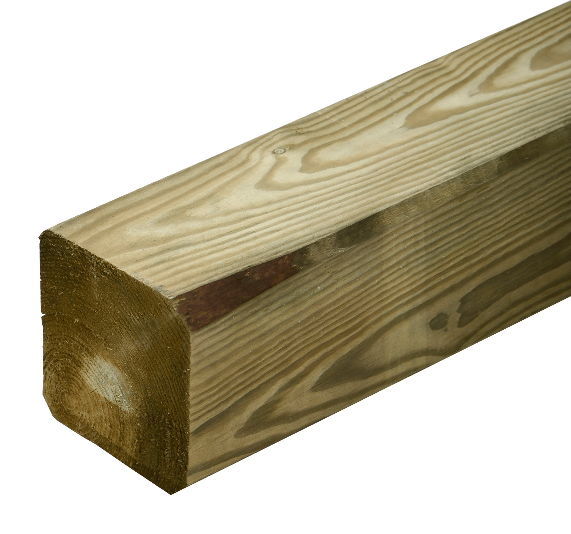 97x97 Mm Fyr Stolpe Trykimprægneret Ntr/a Høvlet 4 Sider Til 95x95 Mm M ...