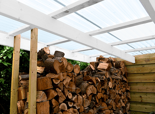 Trapezplade Blåtonet 109x240cm Plastmo Ecolite Tagplade Pvc