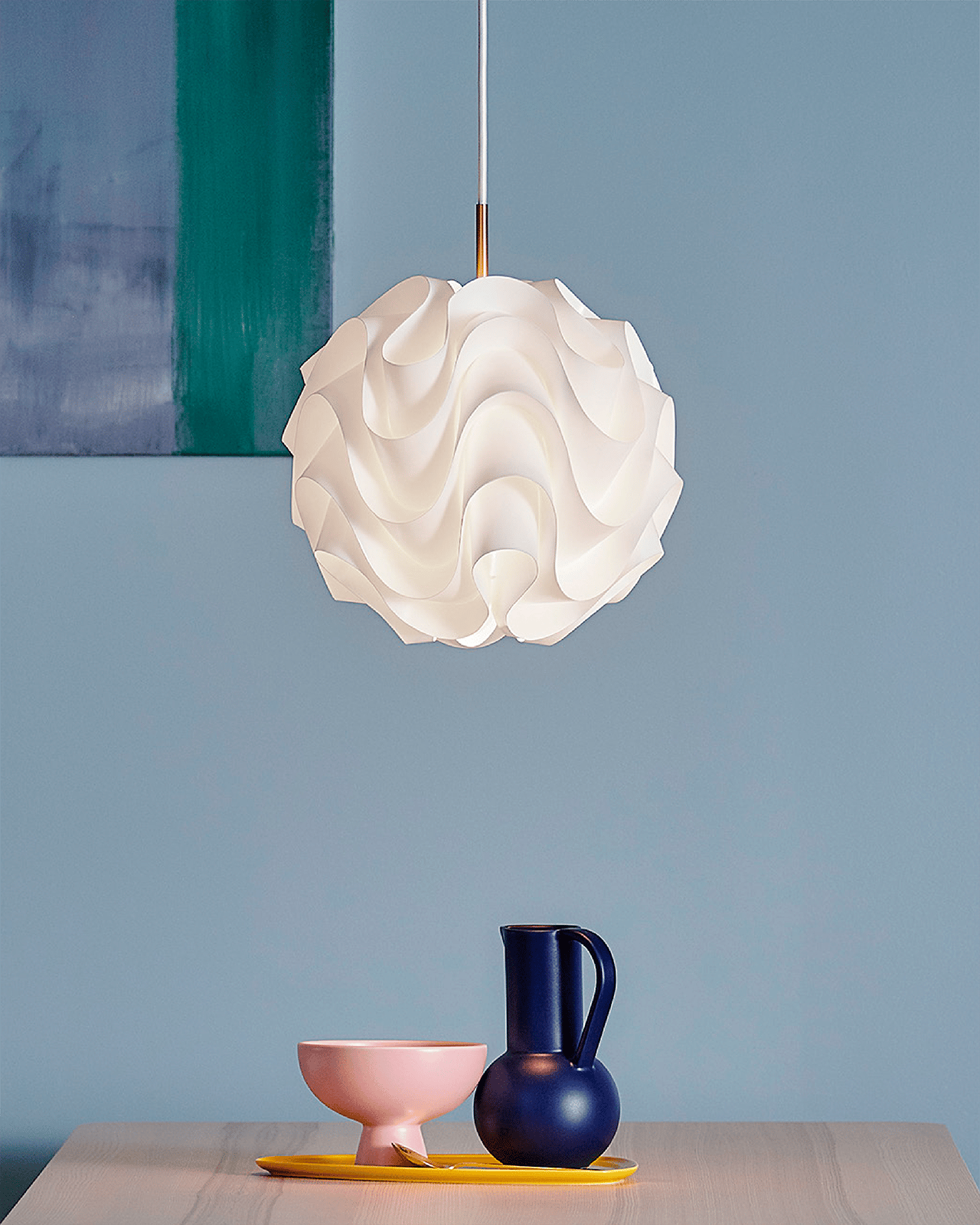 Le Klint Pendel Model 172 Medium Med Messing Fitting Ø33cm E27