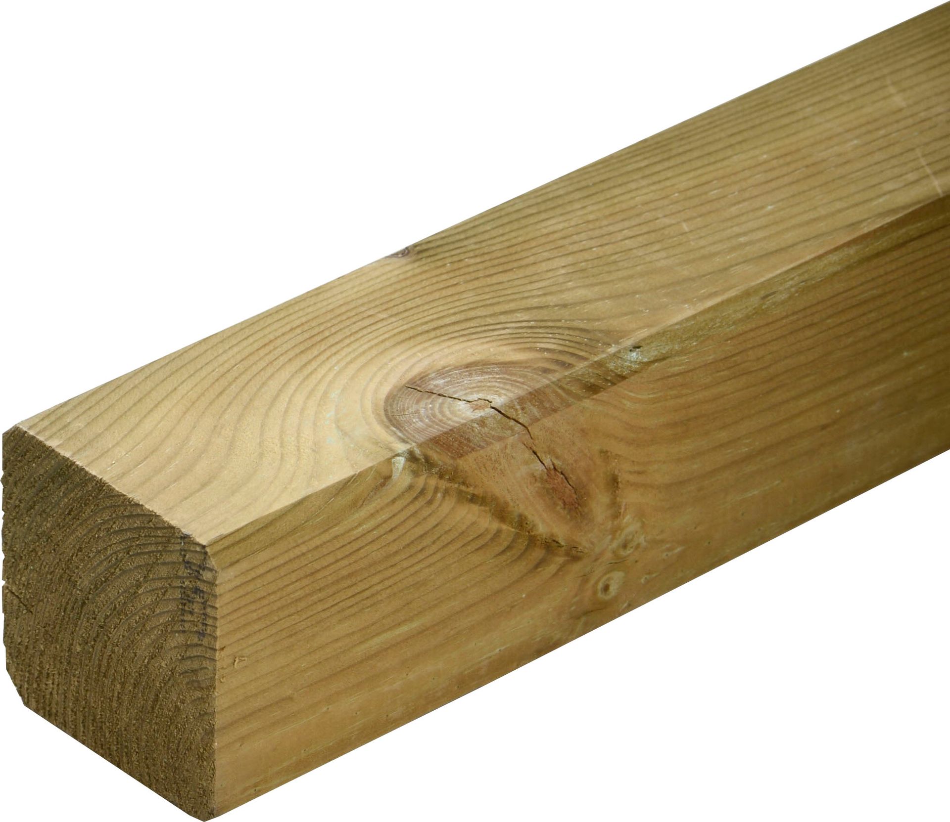 75x75 Mm Fyr Stolpe Impr. Ntr/a Høvlet 4 Sider Til 70x70 Mm M/fas 450 ...