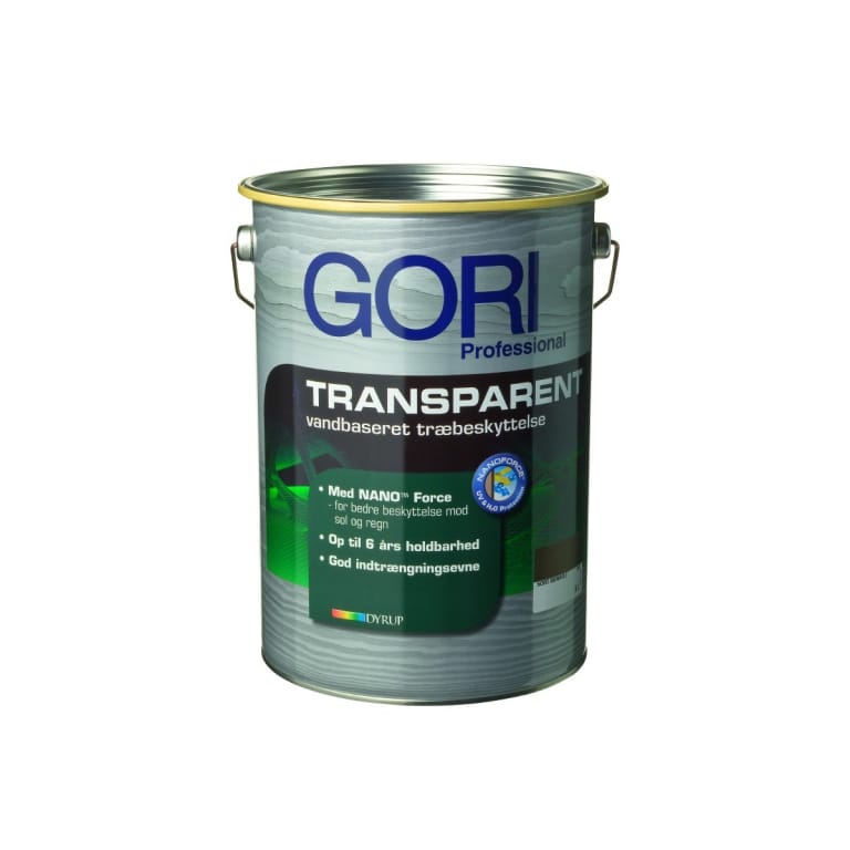 Gori Prof Advance Transparent 5l Sort Ibenholt