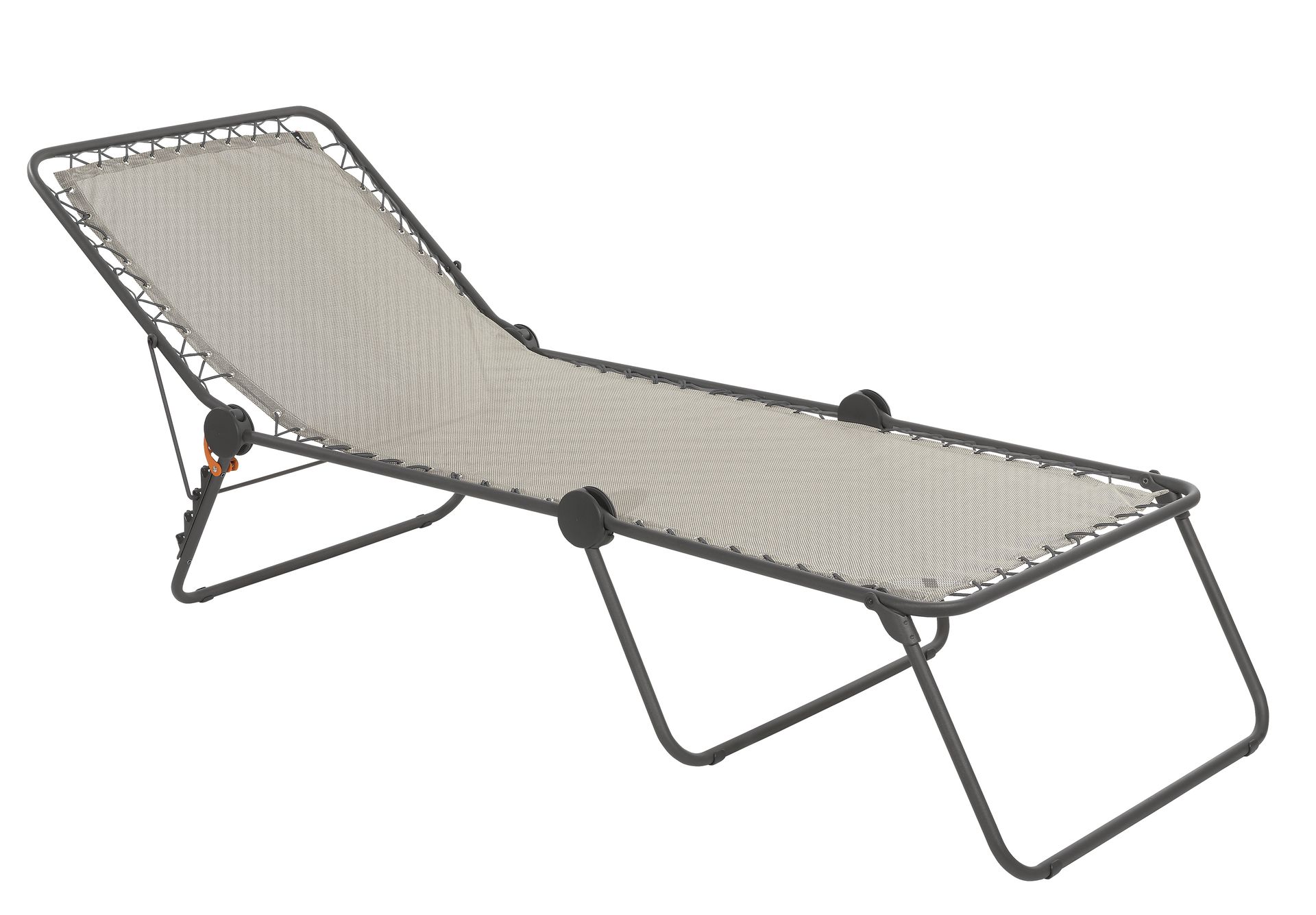 Lafuma Siesta Drømmeseng Batyline Hvidgrå Med Gråt Stel