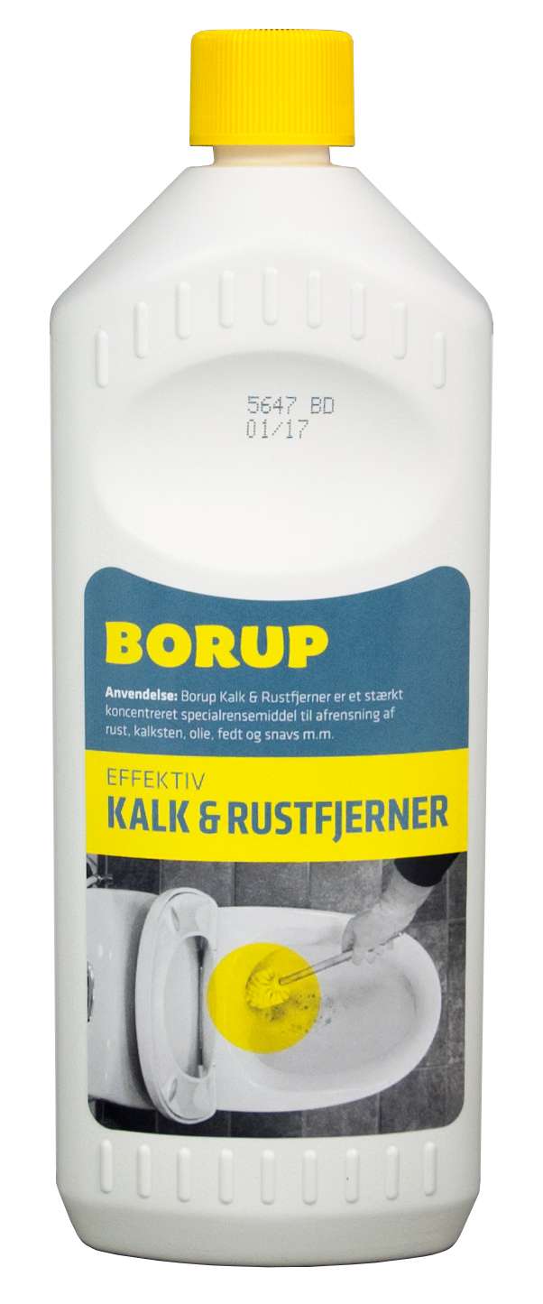 Borup Rustfjerner 1 Ltr Un 3265 Ætsende Sur Organisk Væske, N.o.s. 8 Ii