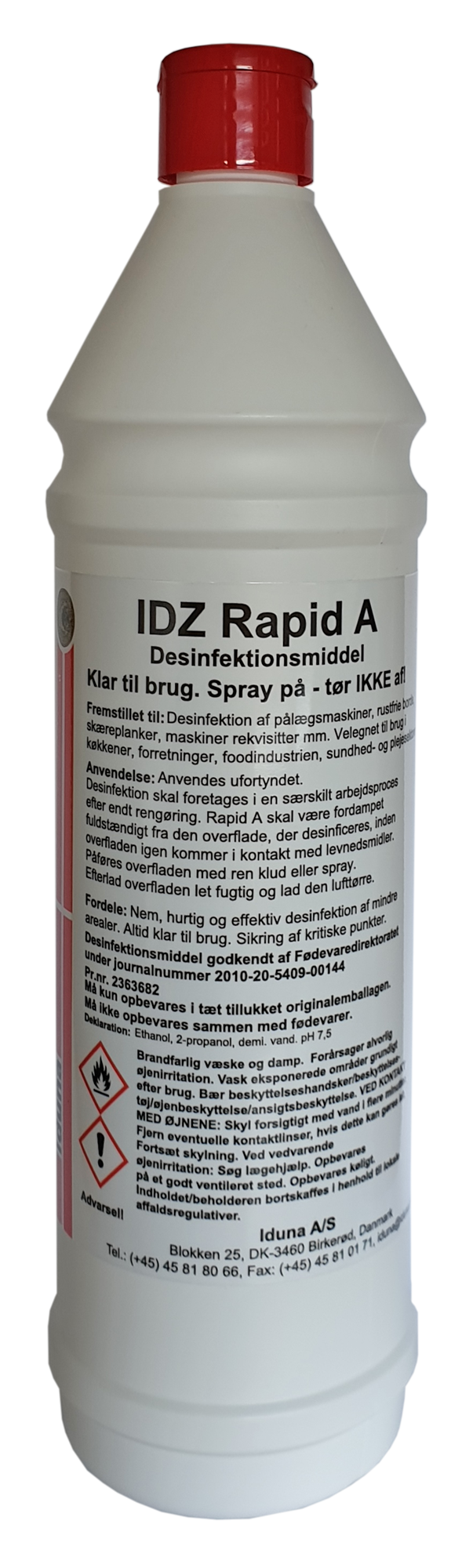 Idz Rapid A 1l Overflade Desinfektionsmiddel