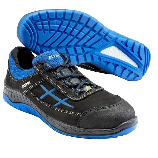 Elten Sikkerhedssko S3 Src 48 Malvin Blue Low Sort