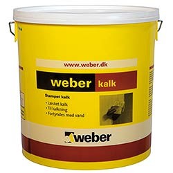 Weber Stampet Kalk 15kg Spand