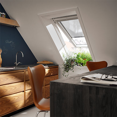 Velux Udvendig Solgardin Solcelledrevet Sort Net Msl Mk08 5060s