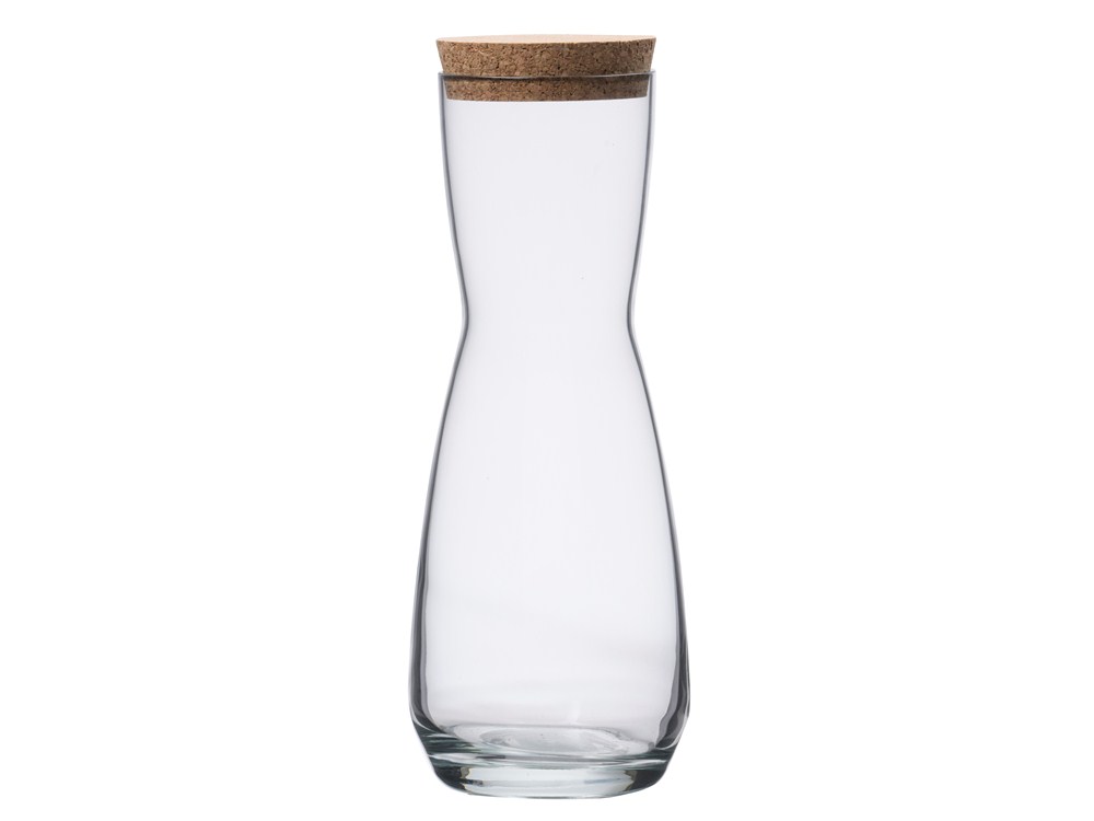 Karaffel 1l Med Kork Låg Lyngby
