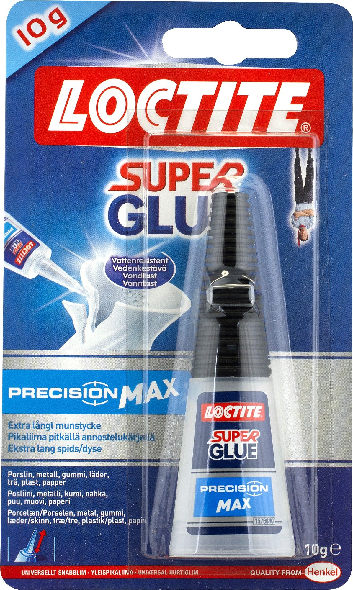 Henkel Loctite Sekundlim 10g Super Glue Precision Max