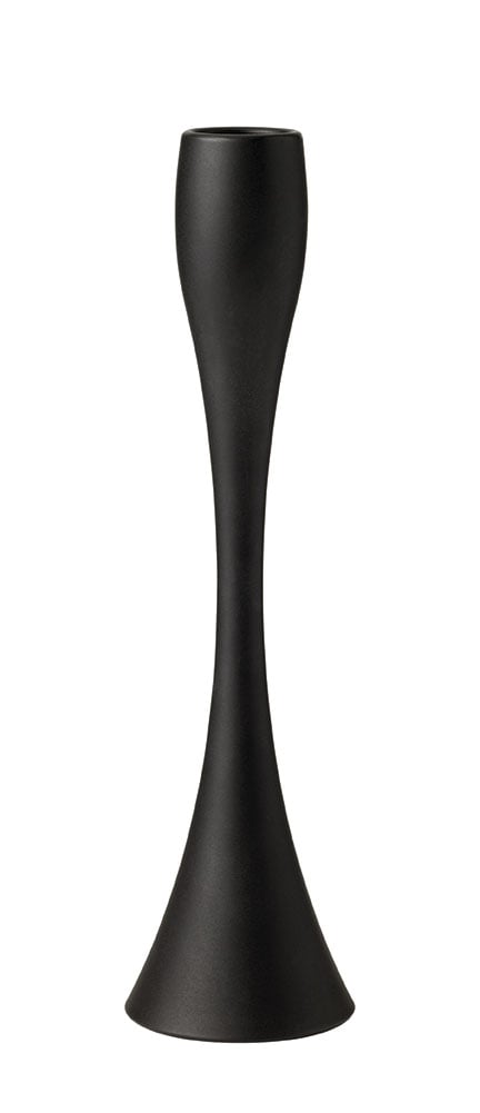 Stelton Reflection Lysestage 23cm Sort Stor