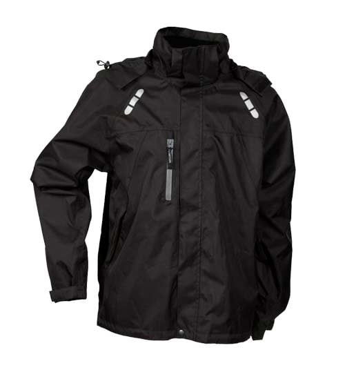 Lyngsøe Fox Skaljakke M Sort Microtex - Vand- Vindtæt Og Åndbar