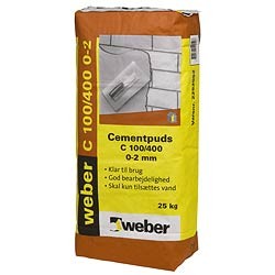 Weber Cementpuds C100/400 25kg