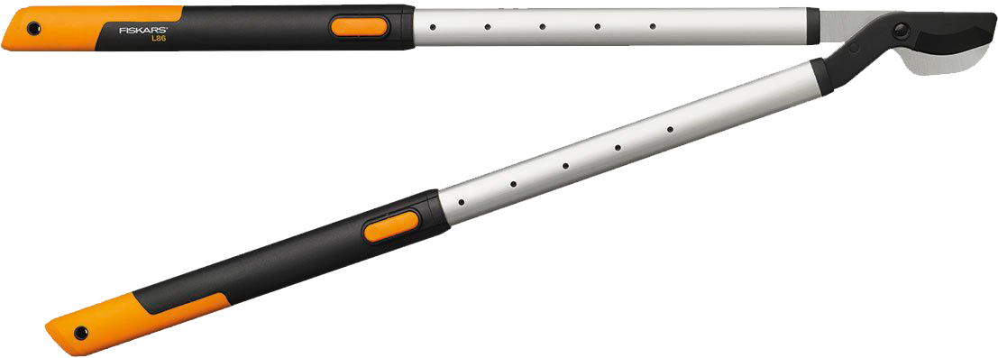 Fiskars Smartfit Grensaks M teleskop Sort orange 1 3 Kg