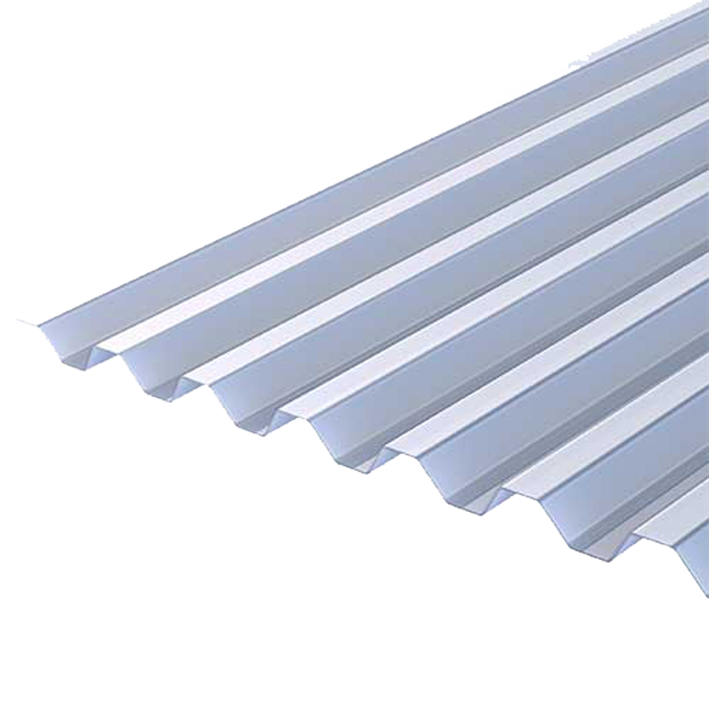 Trapezplade Blåtonet 109x240cm Plastmo Ecolite Tagplade Pvc